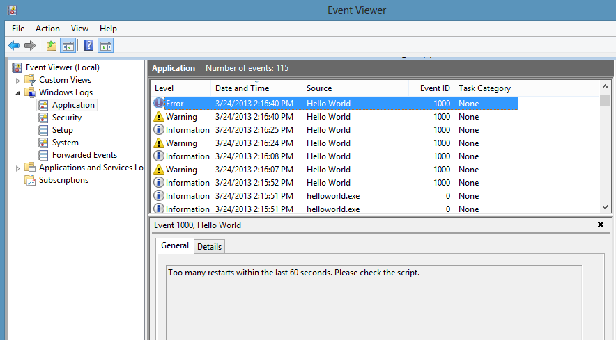 Как установить node.js как служба windows?