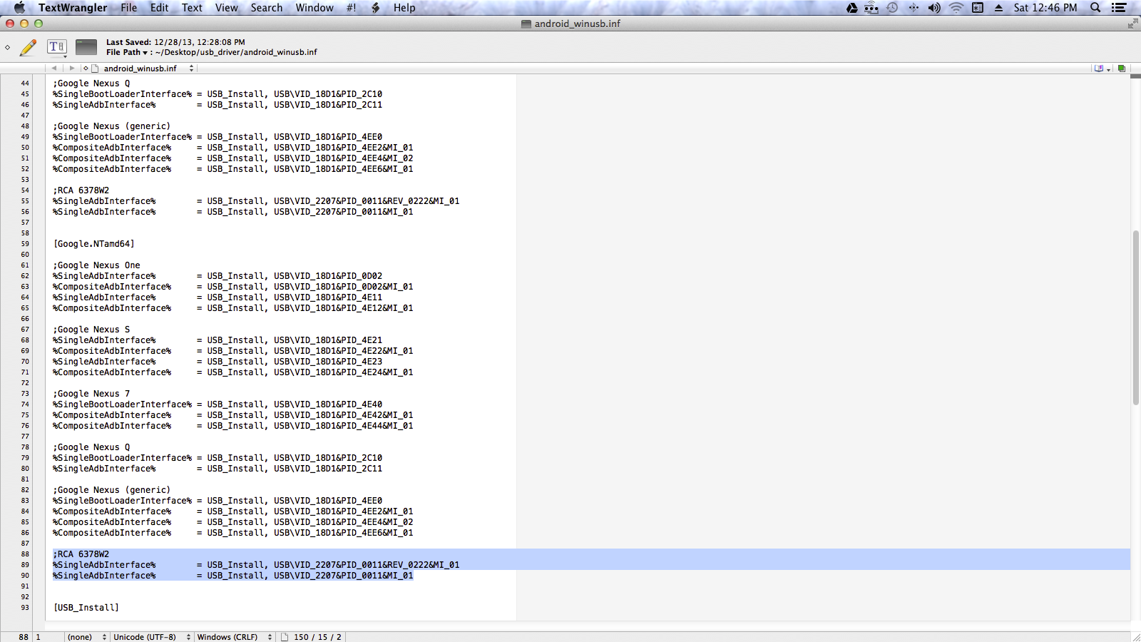 Android-устройство не подключено к USB для отладки (Android studio)